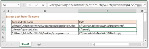 Excel Formula Extract Path From File Name
