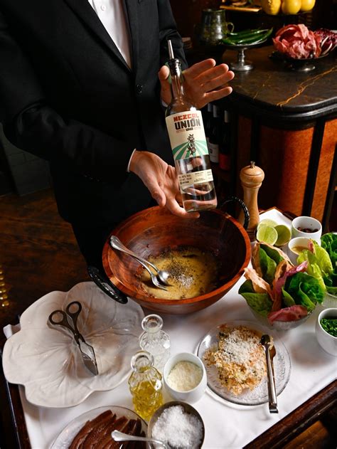 Tableside Caesar For Weekend Lunch Gimlet