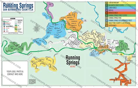 Running Springs California Map California State Route 330 And City