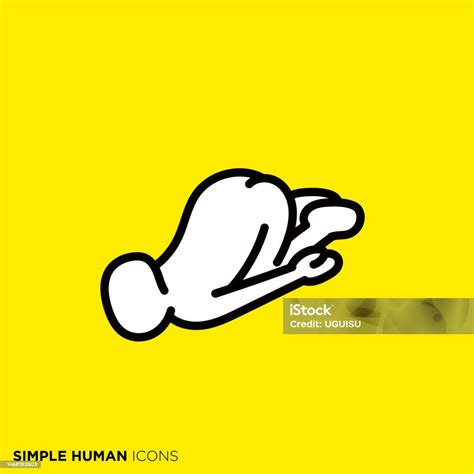 Simple Human Icon Series Daru Stock Illustration Download Image Now Black Color Cartoon