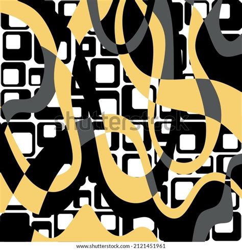 Seamless Abstract Wave Line Pattern Vector Stock Vector Royalty Free