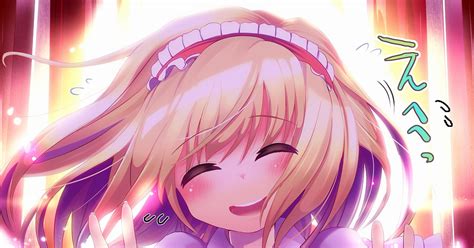 アリス・マーガトロイド エヘ顔ダブルピースアリス 背徳漢のイラスト Pixiv
