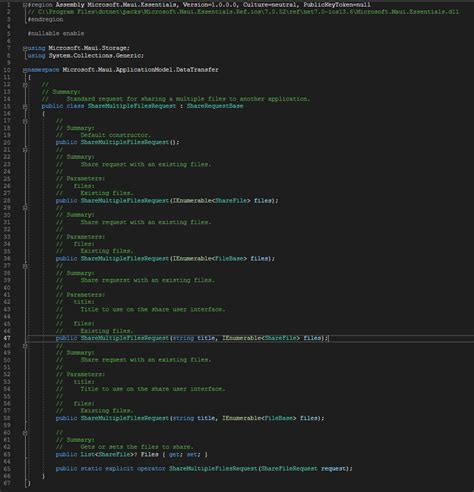 Microsoftmauiapplicationmodeldatatransfersharemultiplefilesrequest To Include Text Property