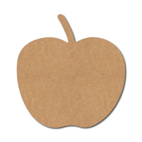 Apple Cutout Mdf Art Board Woodle India