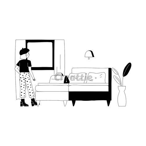 Download Hotel Room Check In Illustration In Svg And Png