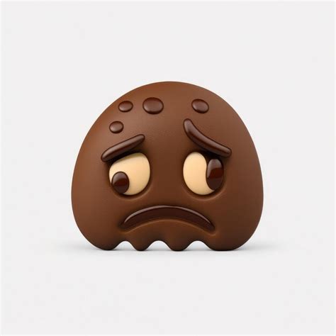 Premium Ai Image Expressive Emoticon Face Shitty Emoji