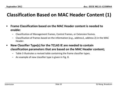 Ppt Frame Classification Based On Mac Header Content Powerpoint Presentation Id3176693