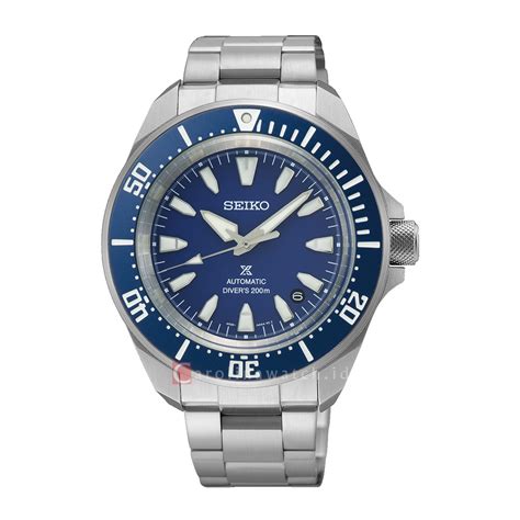 Jam Tangan Seiko Prospex Sea Srpl83k1 Automatic Men Homme Samurai Blue Carolina Watch