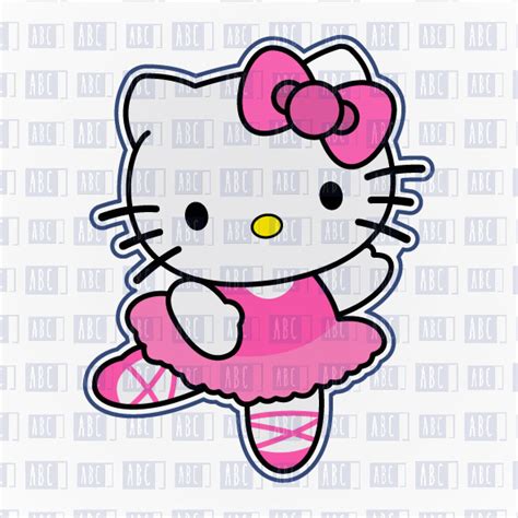 Hello Kitty Bailarina Abcprint3d