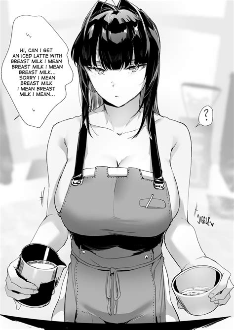 Iced Latte With Breast Milk Meme Danbooru