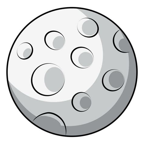 Moon Craters Clipart
