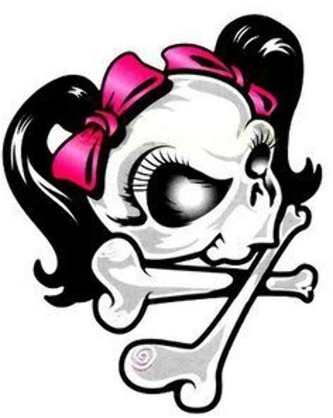 Skull Clipart Girly Picture 35355 Skull Clipart Girly Clear Clip Art 2019
