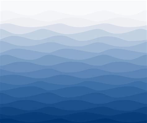 Premium Vector Sea Water Wavy Blue Gradients Nautical Background