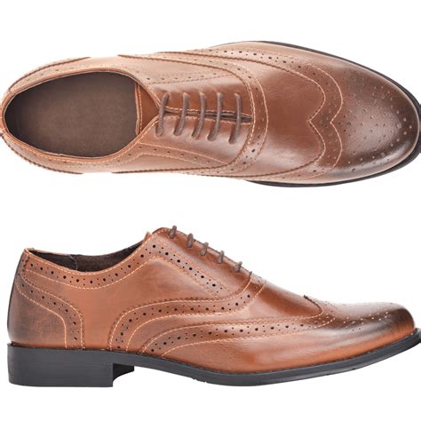Lace Type Brown Handmade Italian Leather Classy Oxford Brogue Shoes