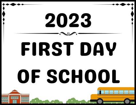 2023 First Day Of School Signs Artofit