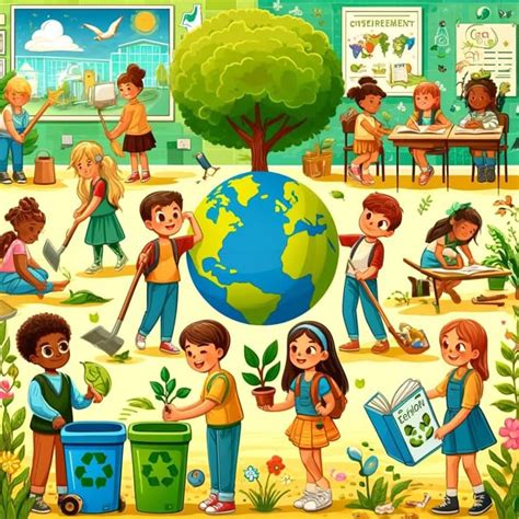 Educación Ambiental Para Niños Formando Futuros Defensores Del Planeta