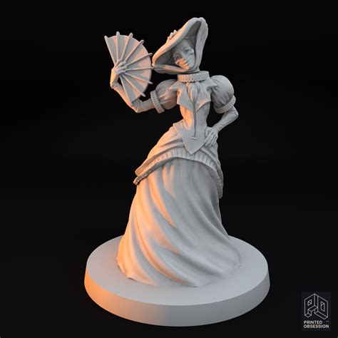 Female Dancer Tabletop Miniature Questbourne