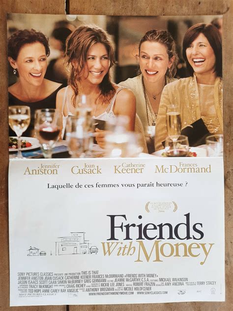 Poster Friends With Money Nicole Holofcener Jennifer Aniston 40x60cm