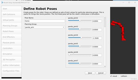 ros moveit学习记录（一） moveit setup assistant noetic版本moveit csdn博客