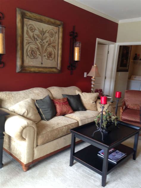 Burgundy Accent Wall At Peggy Bradley Blog