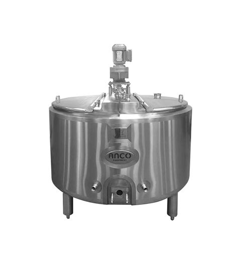 Wing Top Batch Pasteurization Tanks Anco Equipment