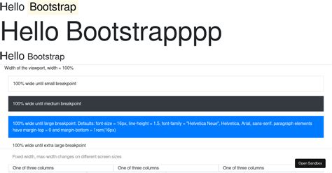 Bootstrap Practice Forked Codesandbox Bootstrap Practice Forked Codesandbox