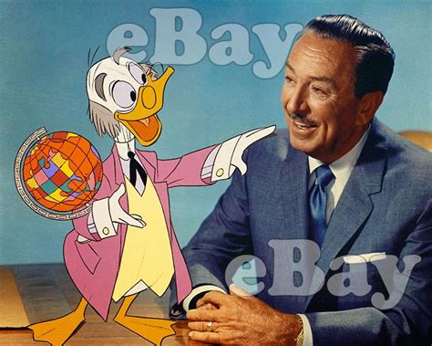 Rare Walt Disneys Ludwig Von Drake Cartoon Color 8 X 10 Photo World Of