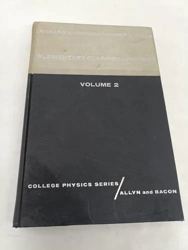 Libro Elementary Classical Physics Weidner Sells Meses Sin Interés