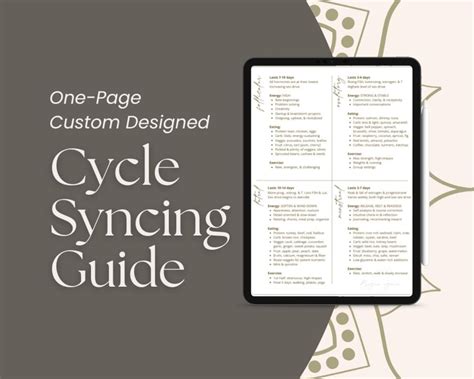 Cycle Syncing Guide Menstrual Cycle Guide For Each Phase Of Cycle