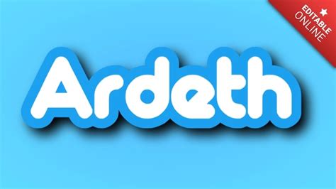 Ardeth Twitter Text Effect Generator