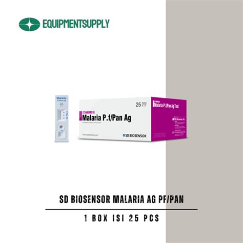 Jual Test Malaria Sd Biosensor Ag Pf Pan Isi 25 Shopee Indonesia
