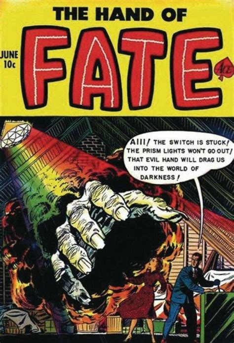 Pre Code Classics The Hand Of Fate Hard Cover 3 Ps Artbooks Comic