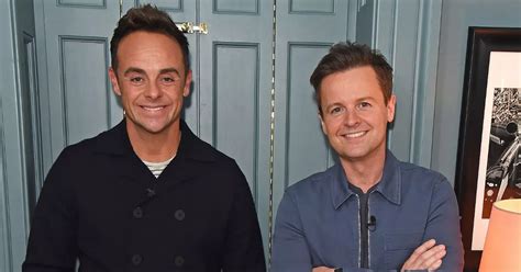 Ant Mcpartlin And Dec Donelly Raked In £41k A Week In 2020 Despite Lockdown Mirror Online
