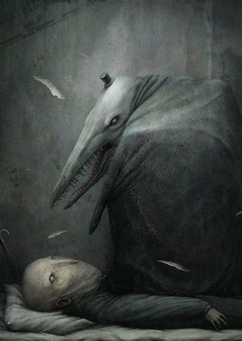 20 Scary And Creepy Art Thatll Give You Goosebumps Displate Blog
