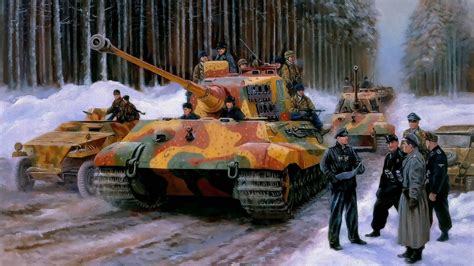Download Camouflage Military Tank Wallpaper