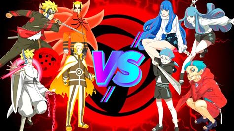 Naruto And Boruto Vs Eida And Daemon Who Is Strongest