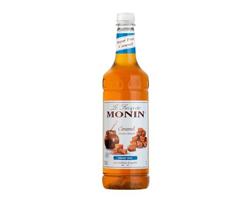 Monin Premium Caramel Sugar Free Syrup 1l Cut Price Barrys