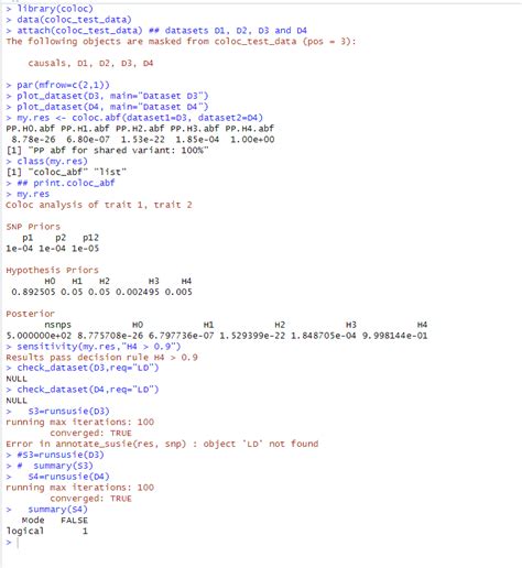 Object Ld Not Found In Installation Buildvignettestrue · Issue 125 · Chr1swallacecoloc