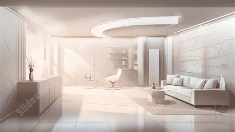 Interior Decoration Space Powerpoint Background For Free Download