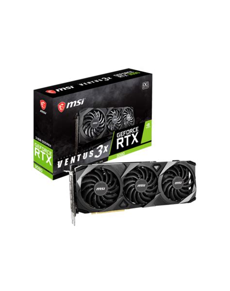 Msi Geforce Rtx 3090 Ventus 3x Oc 24gb Gddr6x Graphics Card