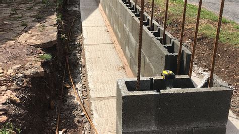 Residential Flood Defence Wall Stepoc Retaining Walls