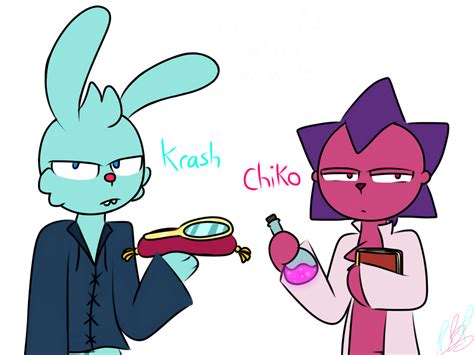 Kikoriki Au 2 Krash And Chiko By Pinkbunnypro77 On Deviantart