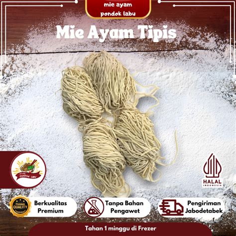 Jual Mie Bakmi Mie Ayam Tipis Mie Mentah Shopee Indonesia