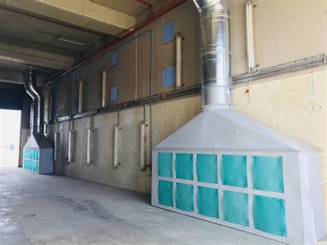 Another Successful Installation Of A Custom Spray Booth Extraction