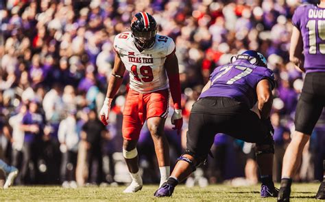 2023 Nfl Draft Scouting Report Texas Tech Edge Tyree Wilson