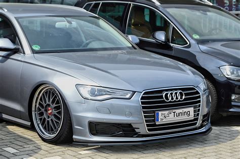Spoilerschwert Frontspoilerlippe Für Audi A6 C7 4g Facelift Mit Abe