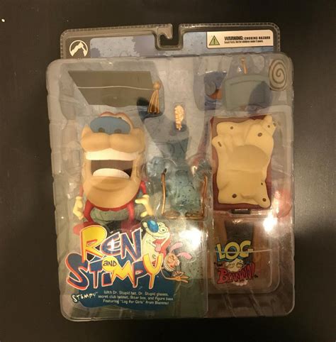 Ren And Stimpy Show Stimpy And Log For Girls Toy Doll Figure By
