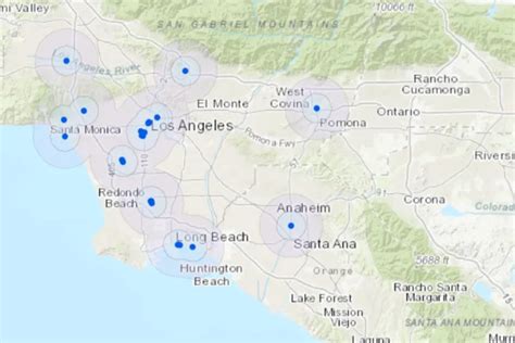 Map Shows 2028 Olympics Venues Surrounded By Los Angeles Fires Newsweek