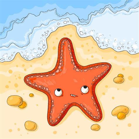 Seestern Comic Bilder Kostenloser Download Auf Freepik