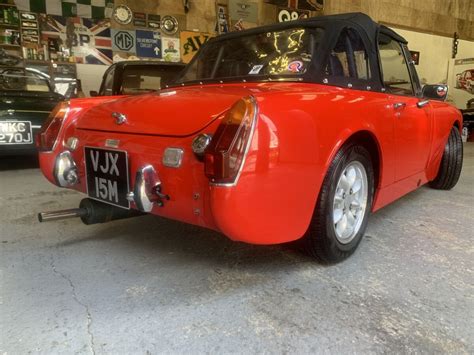 1973 M Fast Road Mg Midget Mkiii In Red Mike Authers Classics